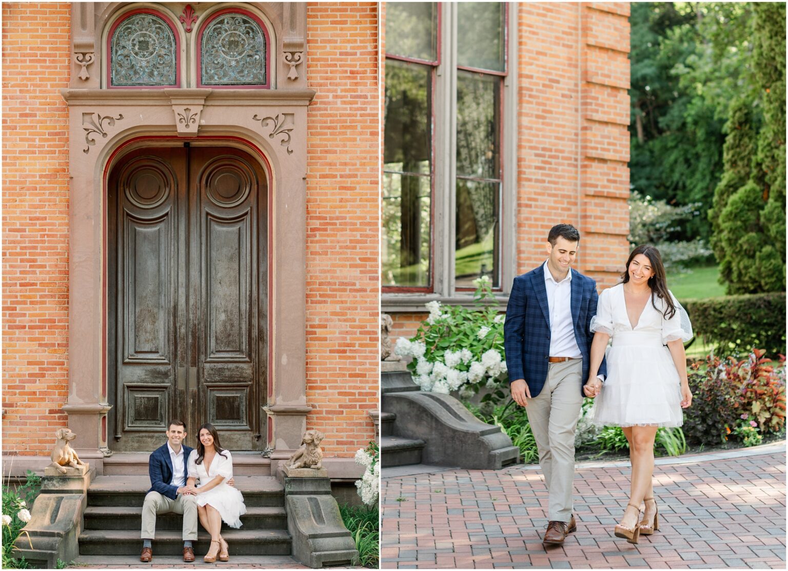 Saratoga Springs Summer Engagement Session | Congress Park ...