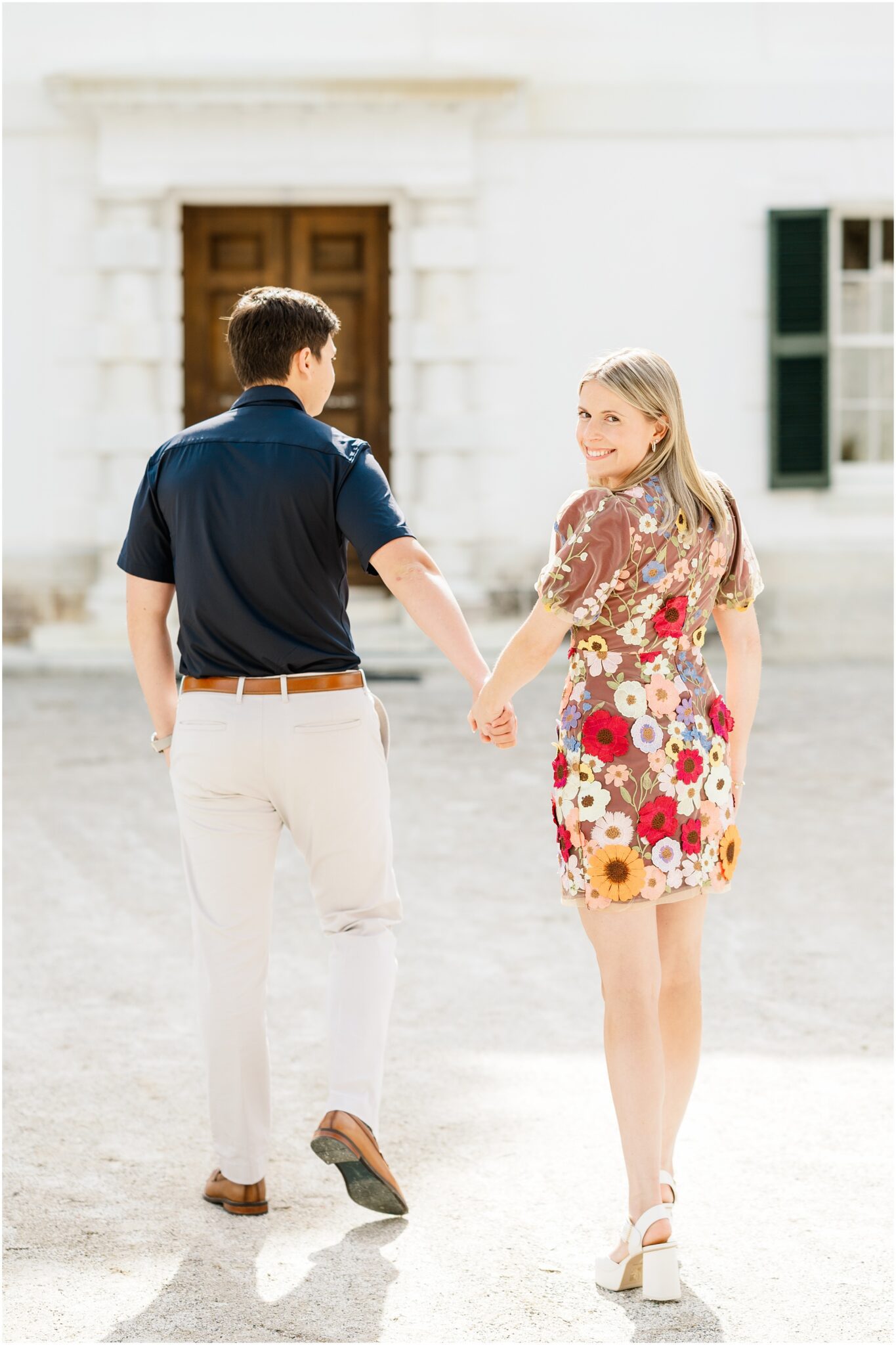 The Mount, Lenox MA Engagement | Jennifer & Matt - bridgetcaitlin.com